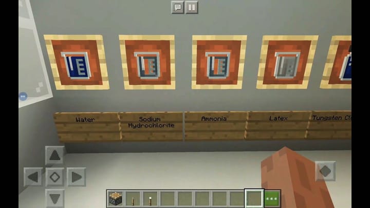 How to make Ammonia in Minecraft: Education Edition