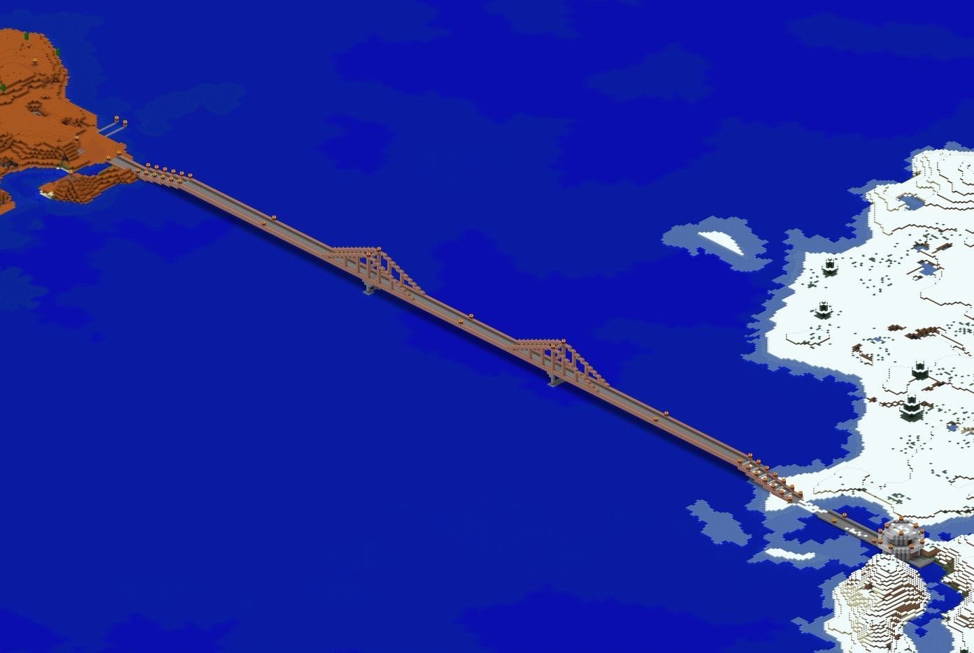 How to make a railway system in Minecraft