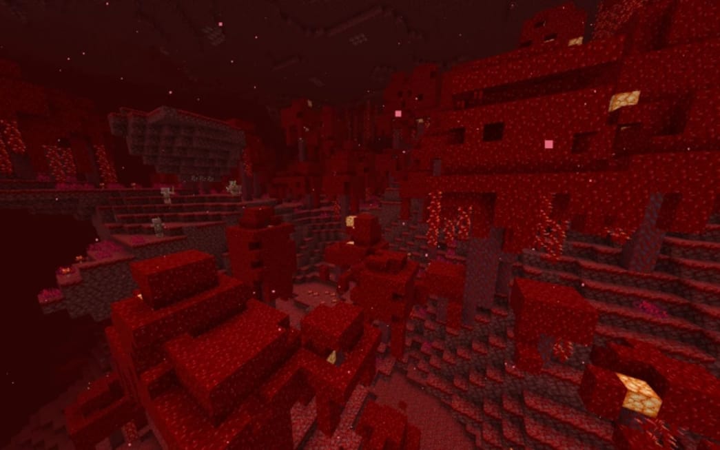 How to get shroomlights easily in Minecraft