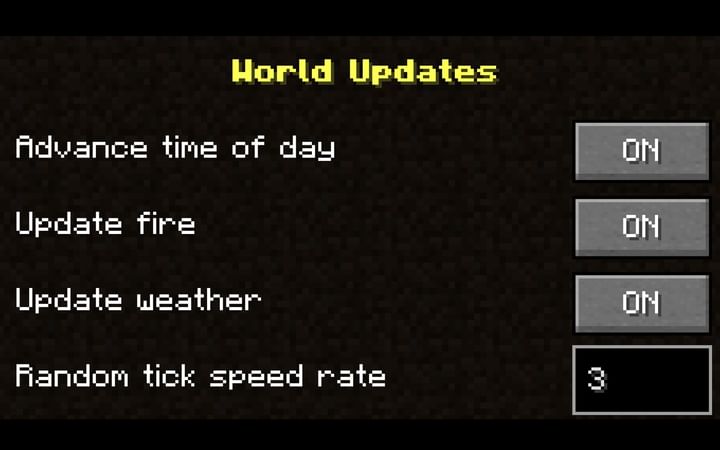 How to change random tick speed in Minecraft