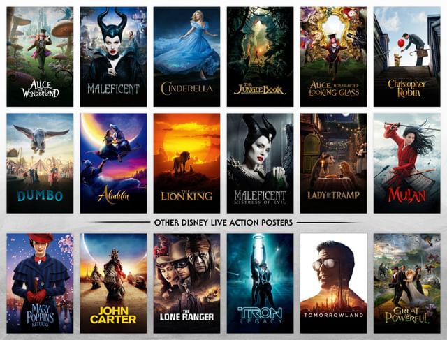 Live Action Disney Movies See All 26 Current And Future Disney