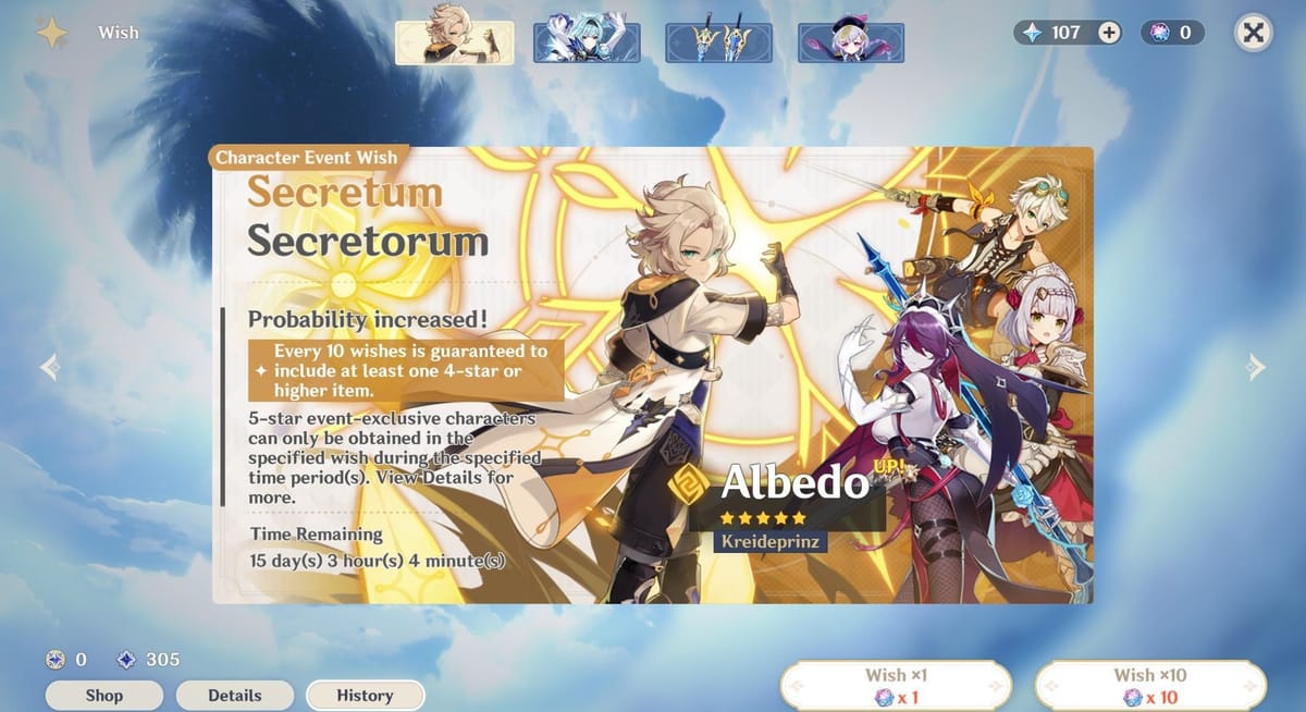 How to find Genshin Impact banner history to count Pity and Soft Pity ...