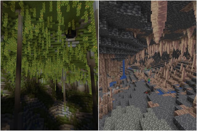 Minecraft 1.18 update: List of all caves