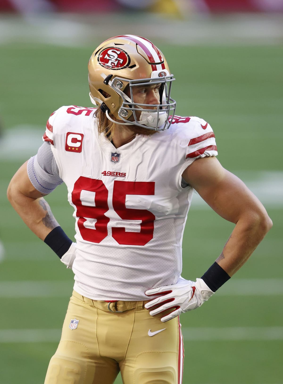 Will TE George Kittle play versus the Rams