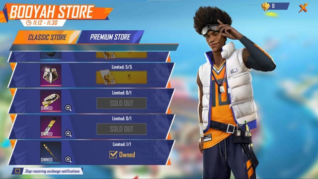 Free Fire rewards for today (28 November): Get free Loot Box and more skins