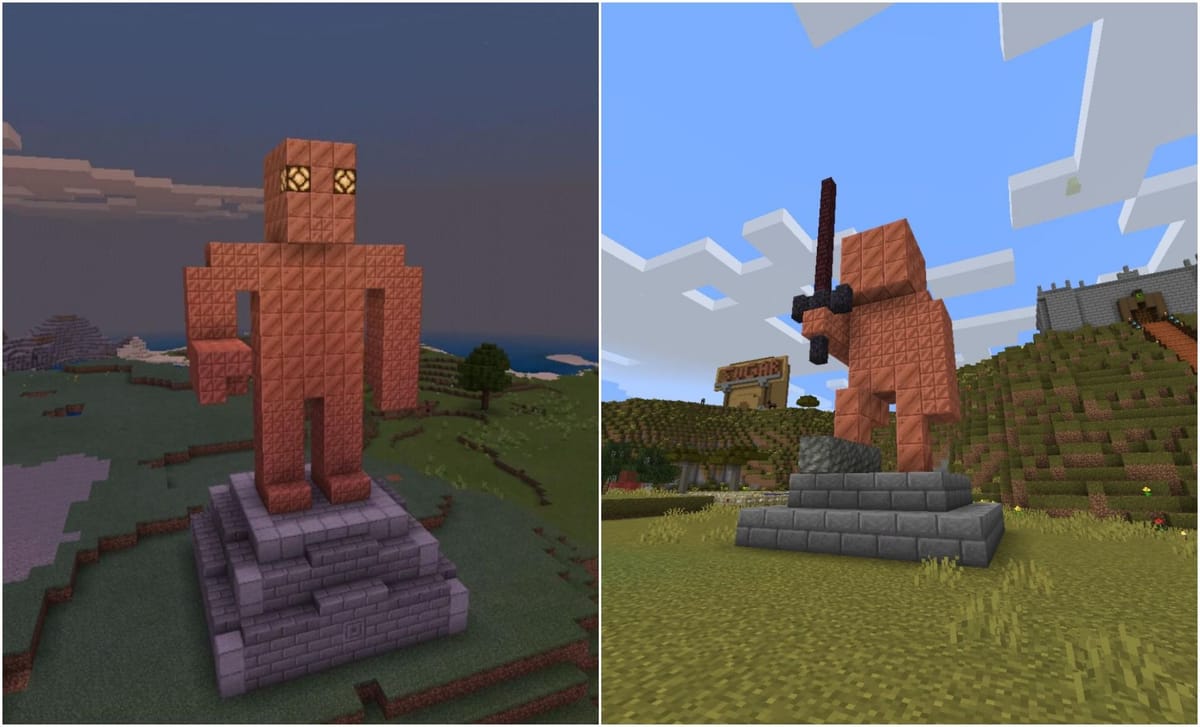 Top 5 copper build ideas in Minecraft