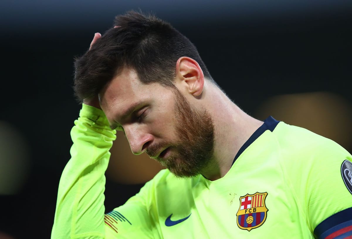 5 heaviest defeats of Lionel Messi's career