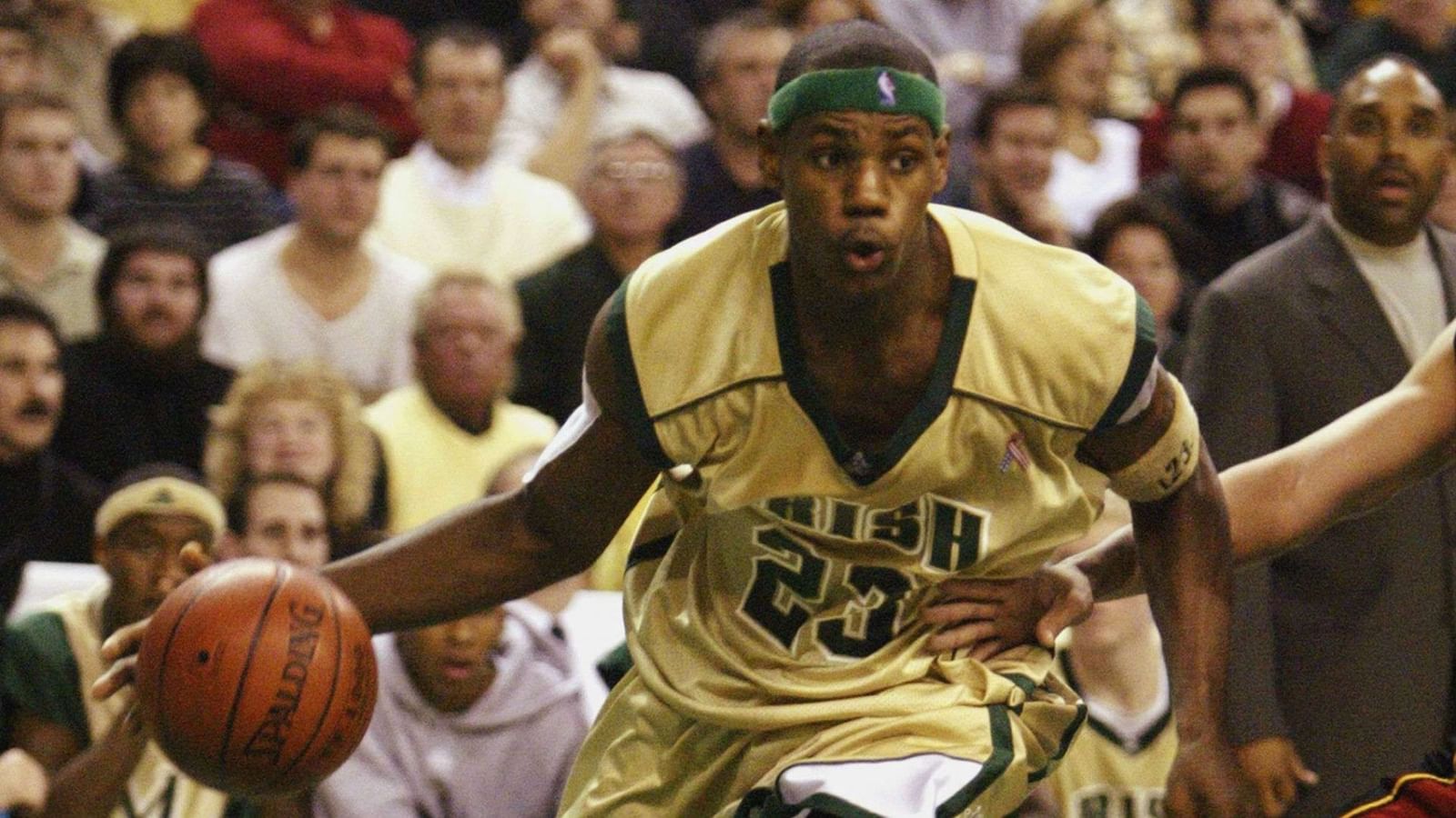 How good was LeBron James was in high school basketball? We take a look ...