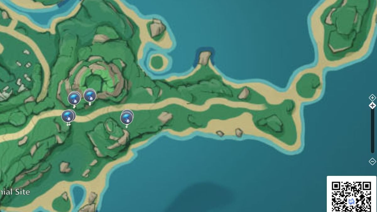 All Genshin Impact Fluorescent Fungus locations with interactive map