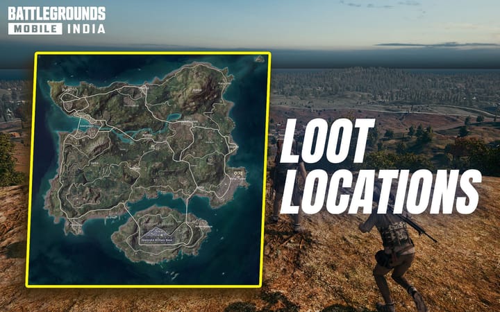5 best loot locations in BGMI's Erangel map