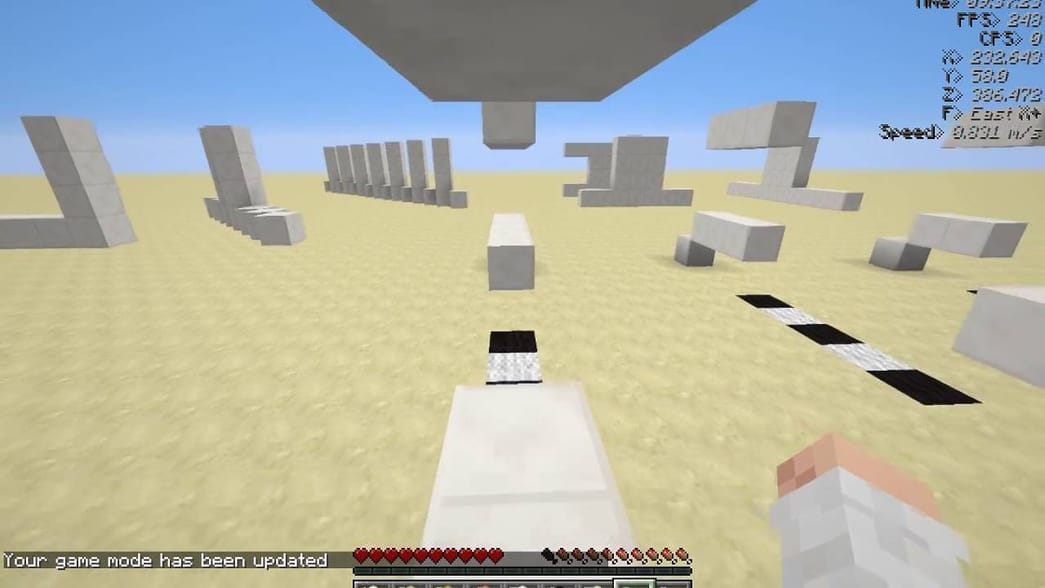 Top 5 jumps to master in Minecraft Parkour