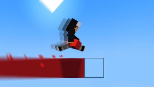 How to speed bridge in Minecraft: Bedrock Edition