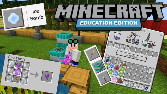 How to use a sparkler in Minecraft: Education Edition
