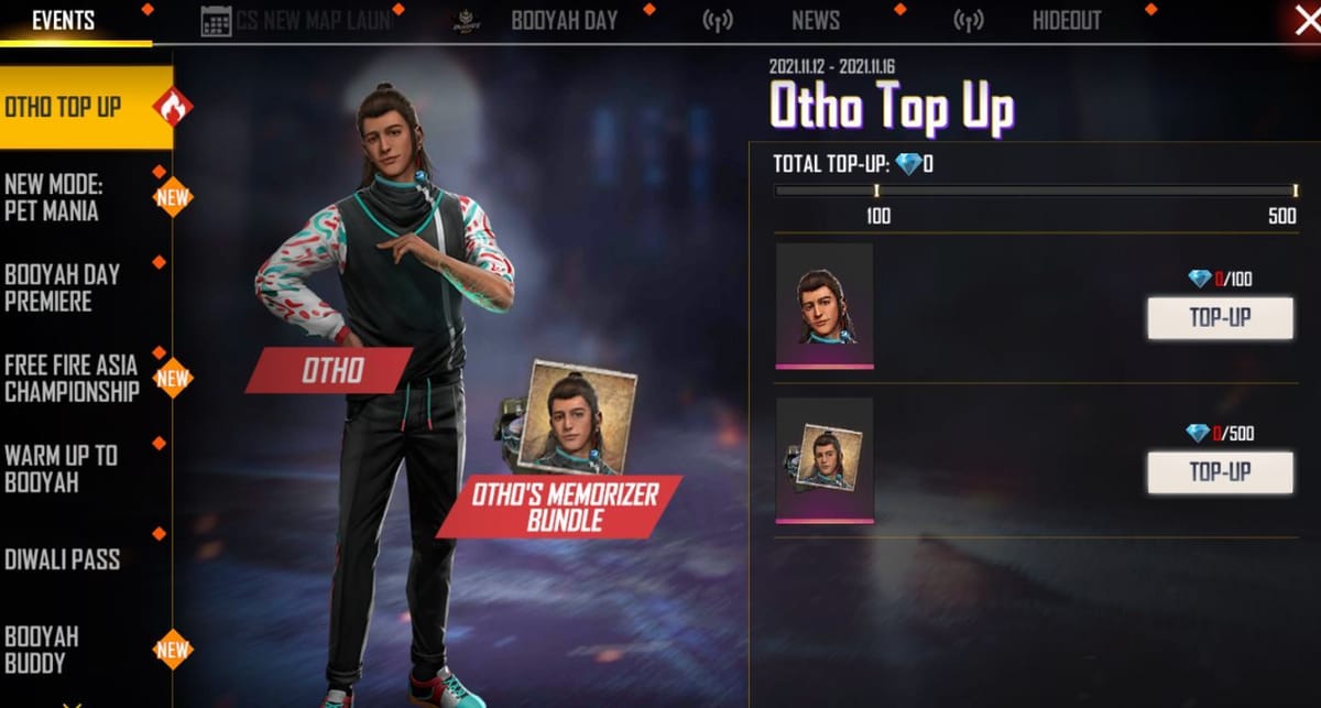 3 best Free Fire diamonds top up offers that come frequently