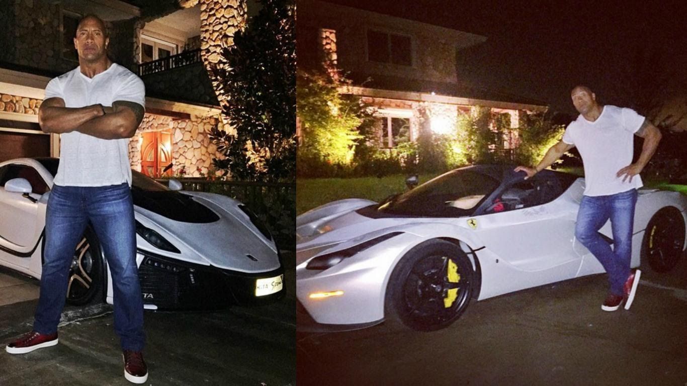 How many Cars does The Rock have?