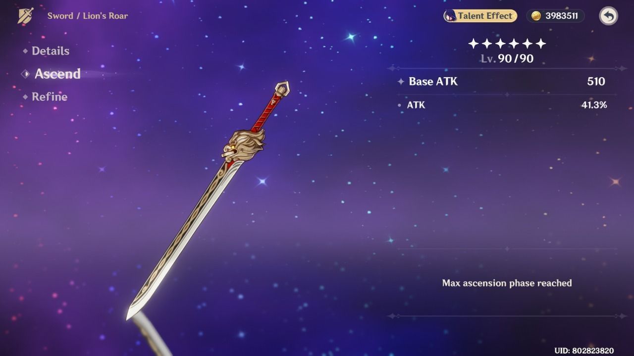 5 best swords for Albedo in Genshin Impact