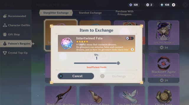 Genshin Impact Starglitter and Stardust shop for December 2021 ...