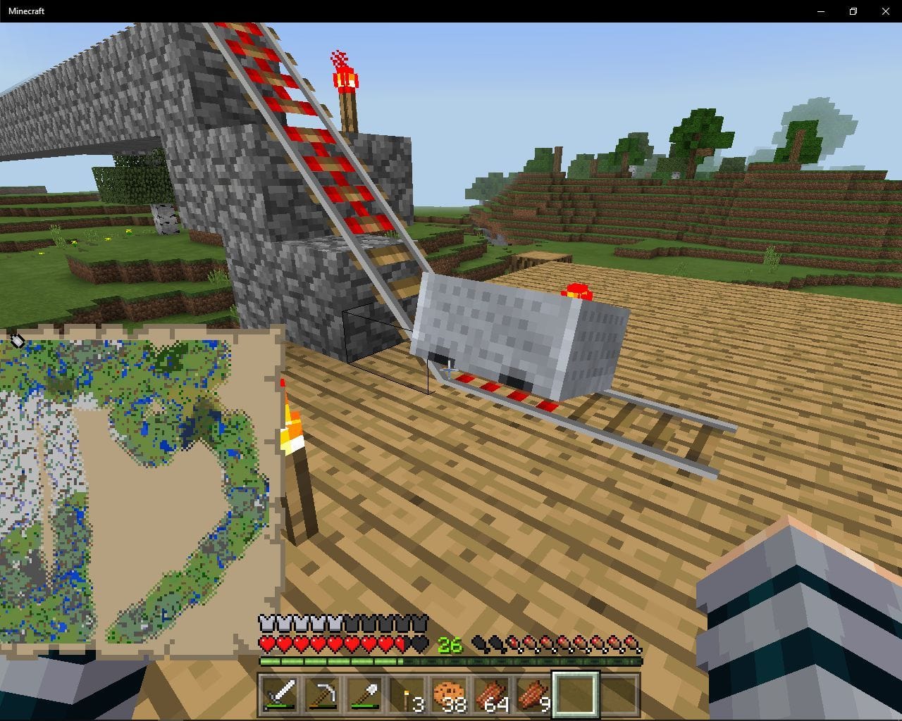 How to use activator rail in Minecraft