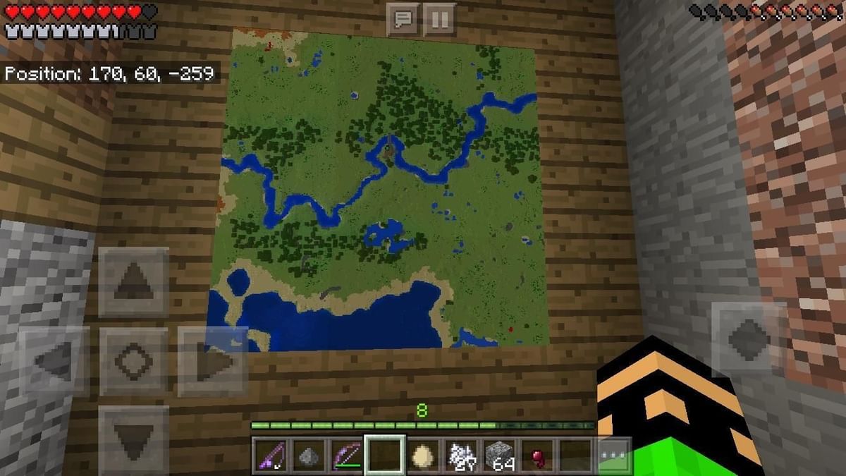 How to get Map Room achievement in Minecraft Bedrock