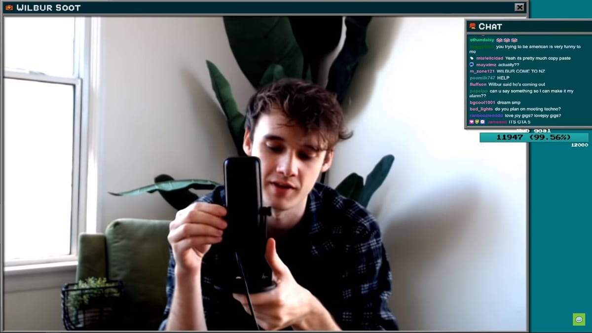 Minecraft streamer Wilbur Soot wants to meet Technoblade