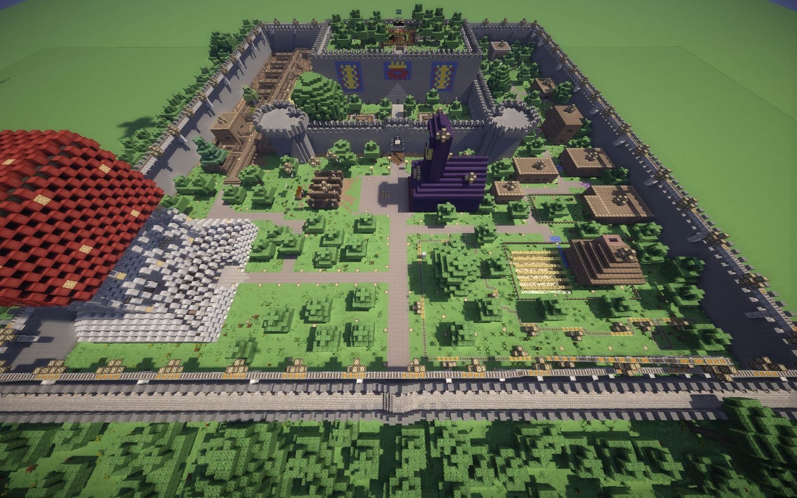 5 best Minecraft roller coaster maps