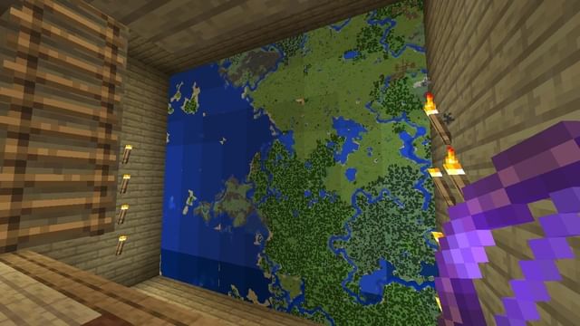 How to get Map Room achievement in Minecraft Bedrock