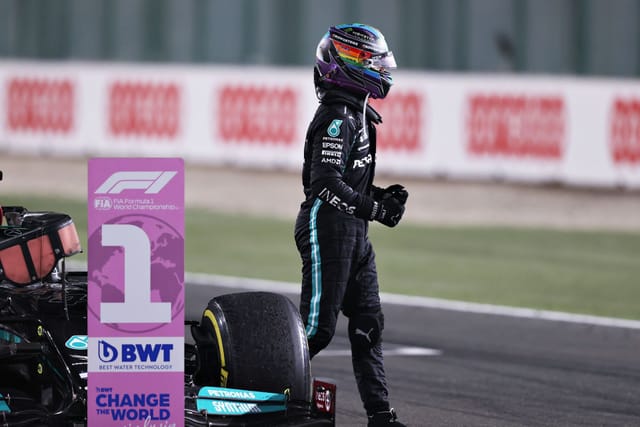 Lewis Hamilton wins Qatar Grand Prix, Max Verstappen finishes second as ...
