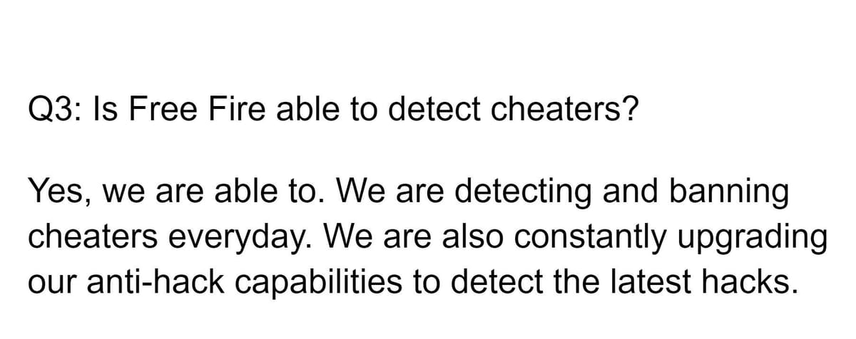 Free Fire Headshot hacks are malicious and may lead to account theft or ban