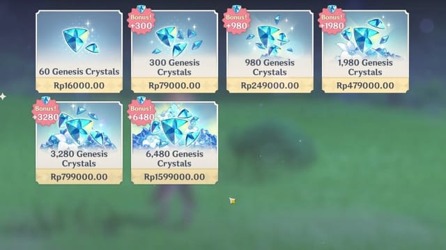 Genshin Impact Genesis Crystal offer: Double crystal bonus explained