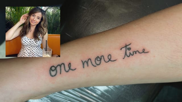 "One more time": Pokimane fan tattoos the streamer's philosophy as a ...