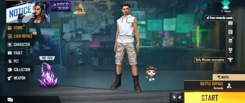 Free Fire nickname change guide for beginners