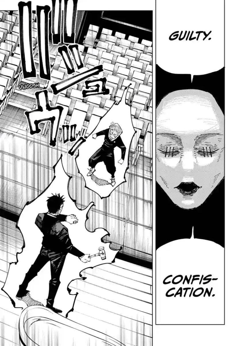 Jujutsu Kaisen Manga Chapter 165: Higuruma’s Domain Expansion Fully ...