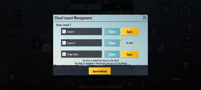 Best BGMI control code for 4 finger setup