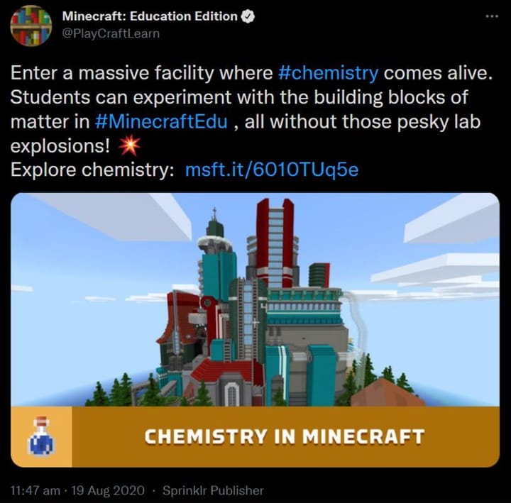 What is the compound creator in Minecraft: Education Edition?
