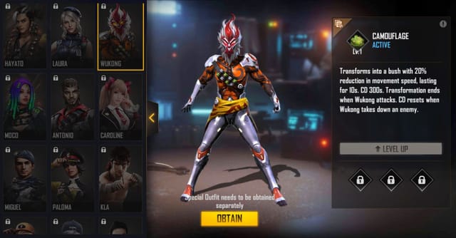5 best active Free Fire MAX characters for Factory Challenge in 2021