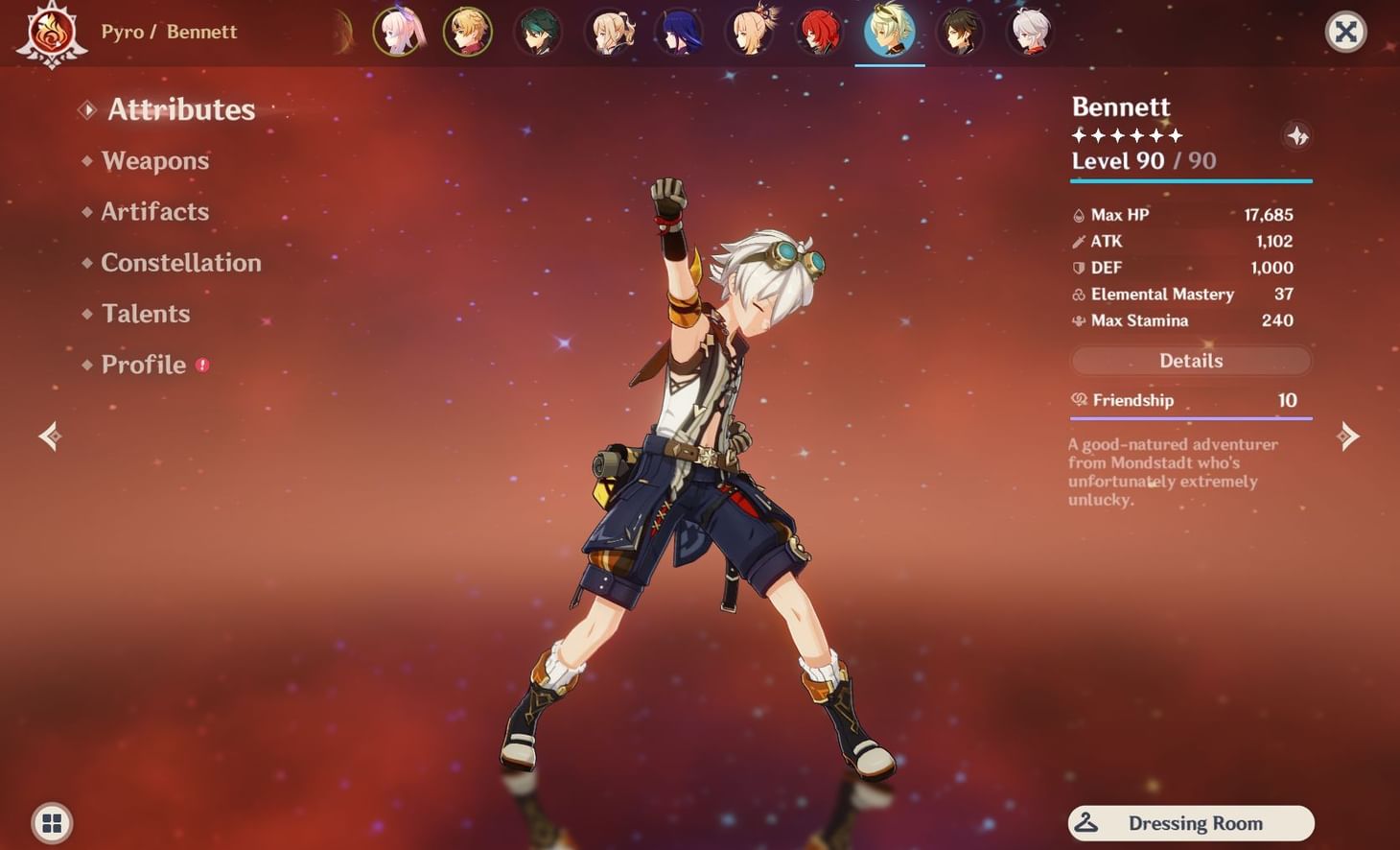 Genshin Impact Bennett build guide: Best artifacts, weapons and talent priority