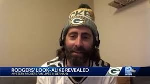 Who is Aaron Rodgers' doppelganger?