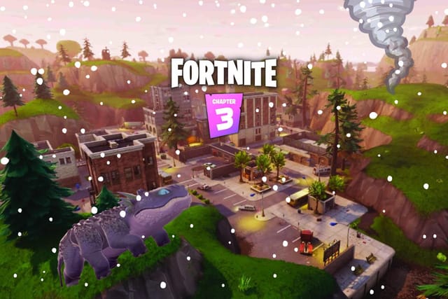 What will the Fortnite Chapter 3 map look like after the snow has melted?