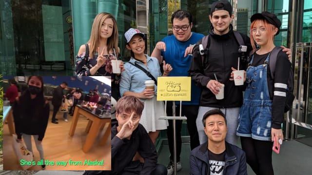 "She's from Alaska!": Pokimane fans gather from all over to meet her in ...