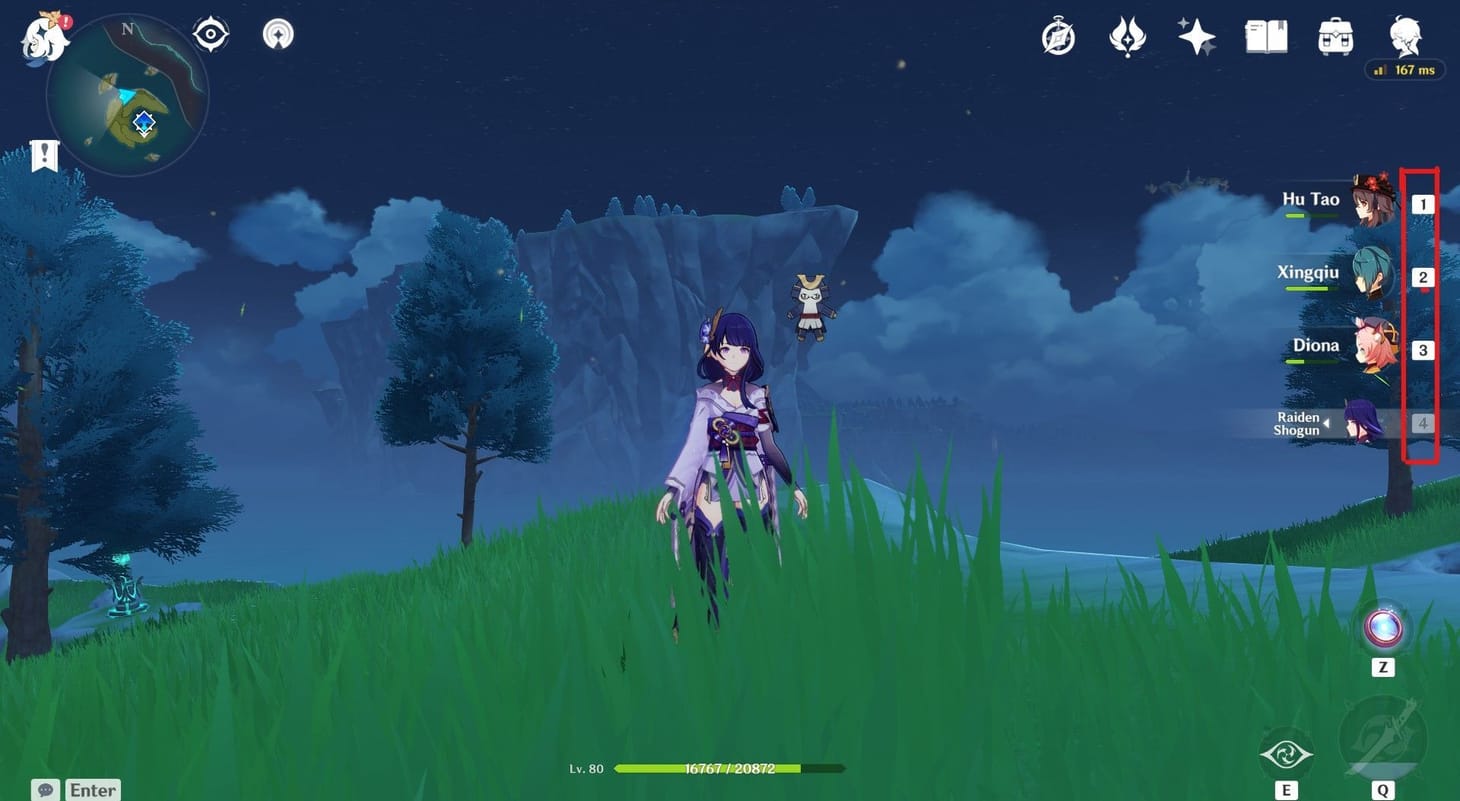 How to switch characters and party in Genshin Impact: Beginner's guide