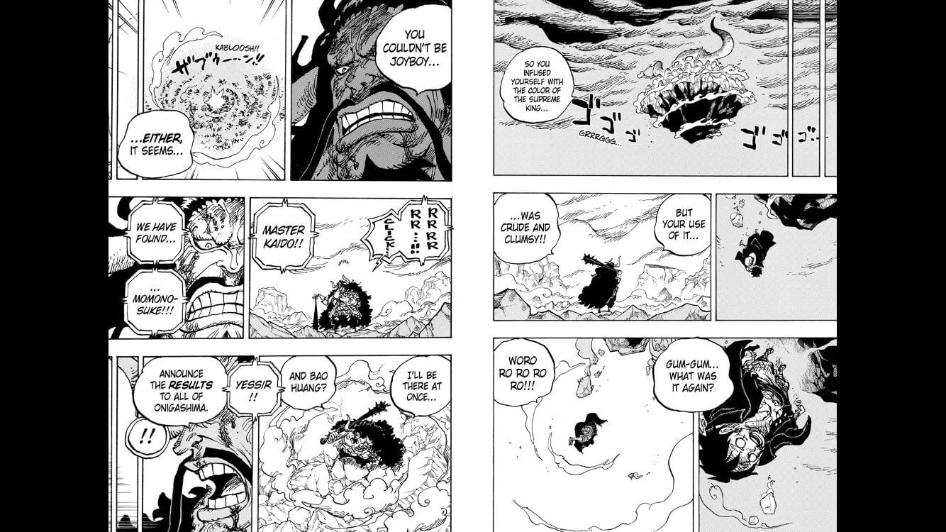 One Piece Chapter 1035: Potential hint at what Kaido's now shattered ...