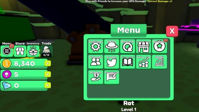 Roblox UFO Simulator Codes (December 2021)