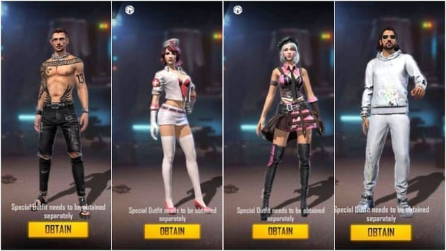 5 best Free Fire active and passive character combinations for beginners