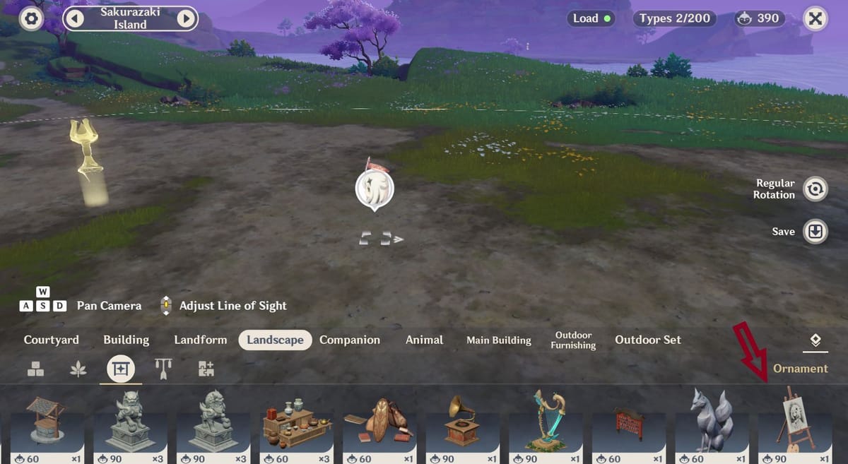 How to add Paimon to teapot realm (Serenitea pot) in Genshin Impact