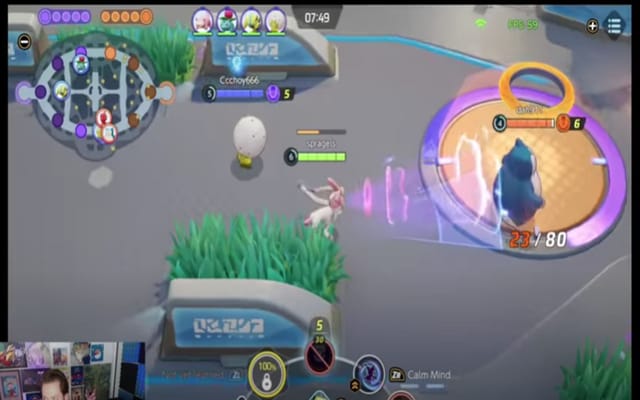 Pokemon YouTuber Spragels gets 10 tips from GoofGG in Pokemon Unite