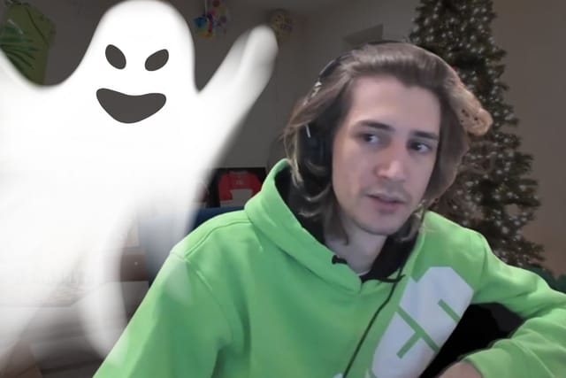 xQc unsettled after light switches on by itself during stream from 100T ...