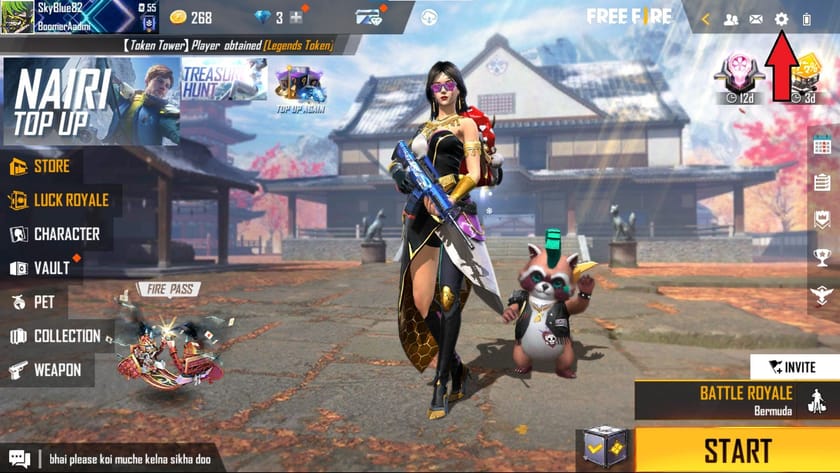 Best Free Fire sensitivity settings for movements and Gloo Wall