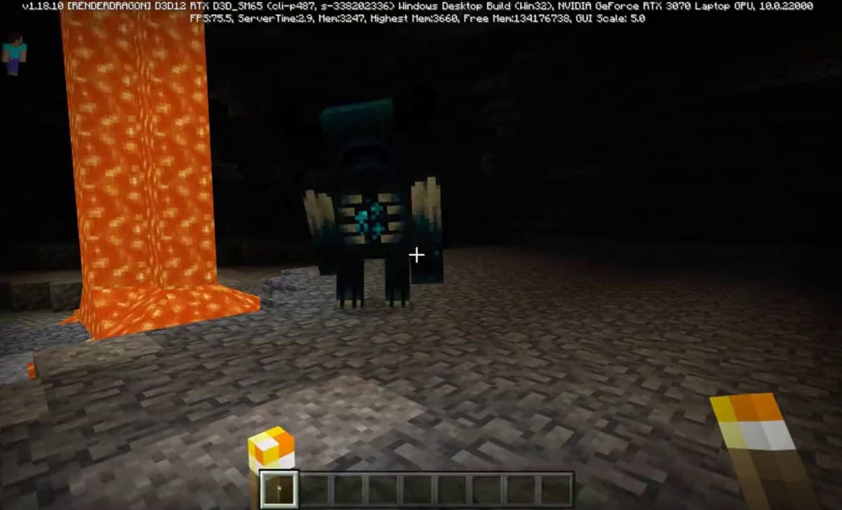 Minecraft developer shares warden emerge animation