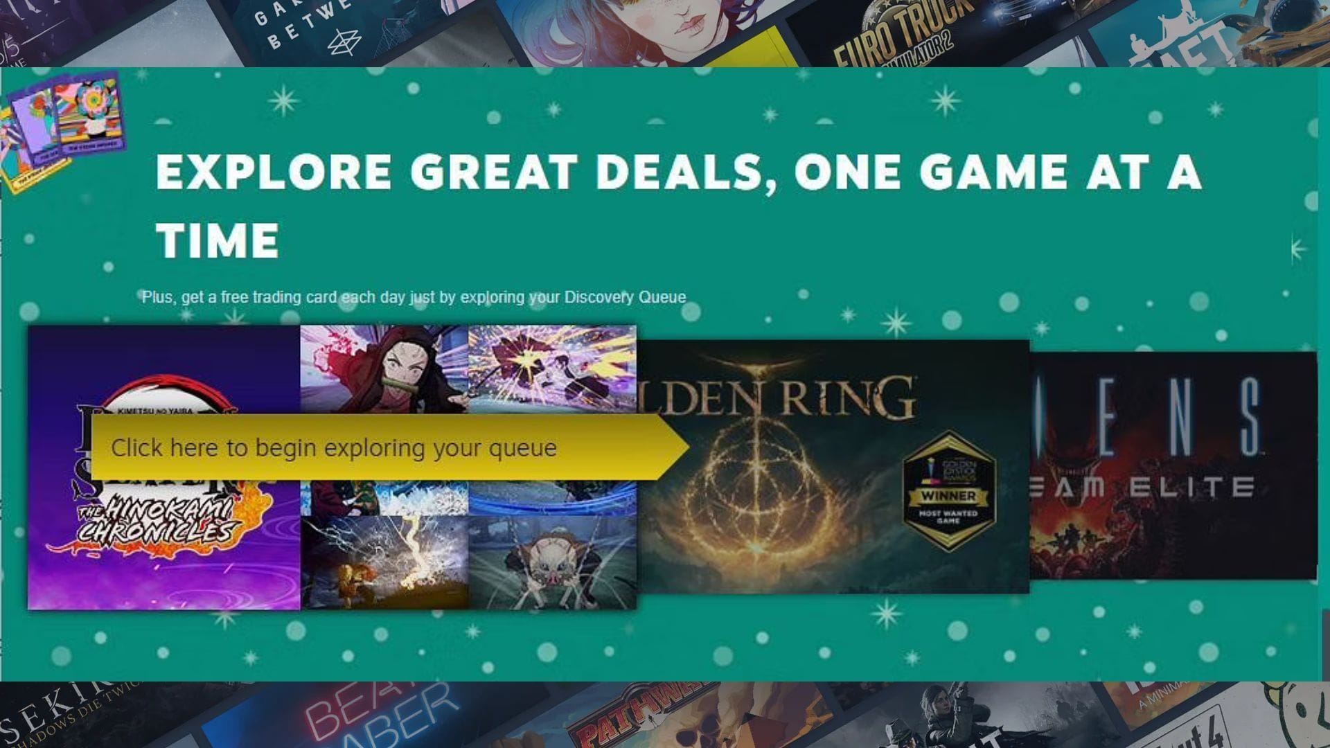 How to get free Steam Winter Sale cards and Badge