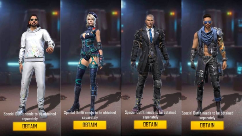 5 best Free Fire character combinations of 2021